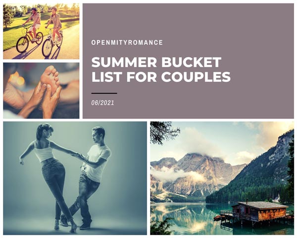 Summer Bucket List for Couples - Romantic, Fun, and Adventurous ideas ...