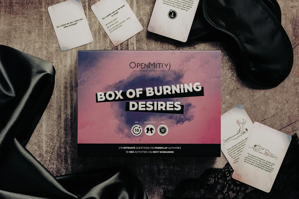 Box of Burning Desires - Spicy Card Game for Couples – OpenMityRomance