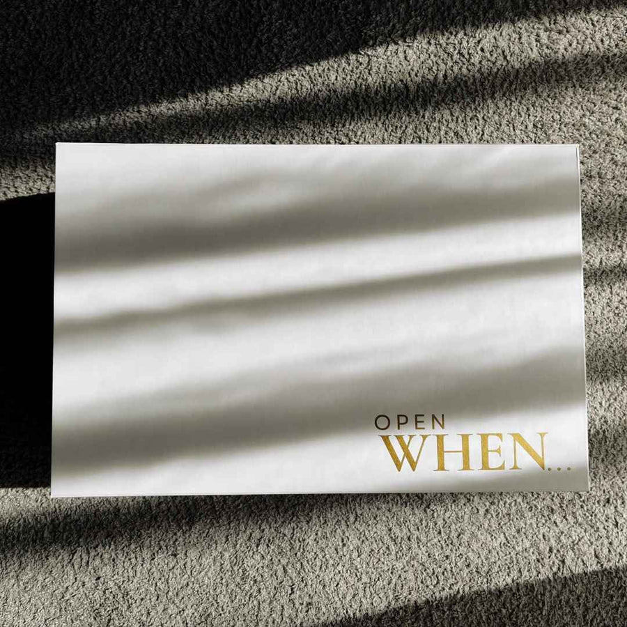 Elegant "Open When" Gift Box – OpenMityRomance