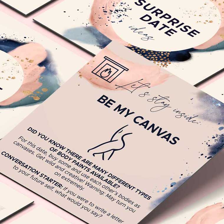 52 Surprise Date Night Idea Cards - Card Game for Couples – OpenMityRomance