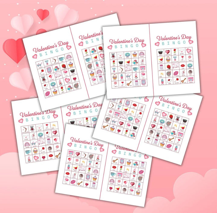 Free Printable Valentines Bingo Cards Game for Couples – OpenMityRomance