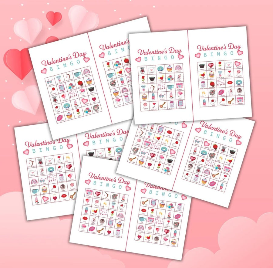 Free Printable Valentines Bingo Cards Game for Couples – OpenMityRomance