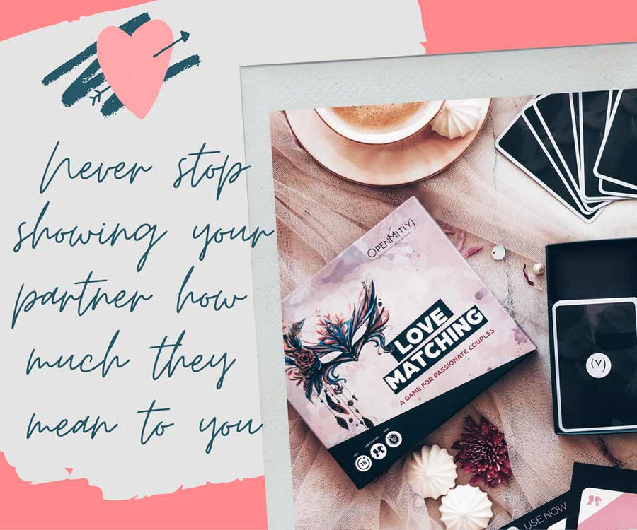 Intimacy card game for couples "Love Matching" – OpenMityRomance